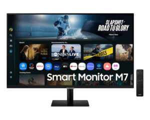 Монитор Samsung Монитор Samsung 32" S32FM702UIXCI черный VA LED 4ms 16:9 HDMI M/M матовая 3000:1 300cd 178гр/178гр 3840x2160 60Hz 4K USB 6.5кг