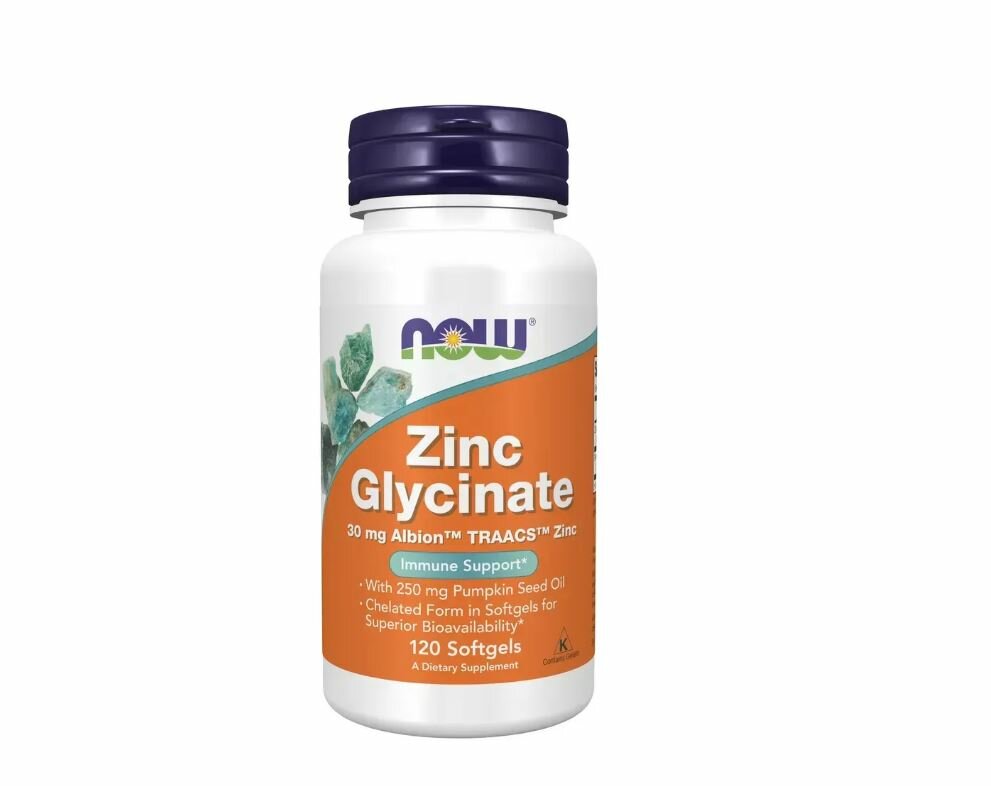 Mineral Zinc Glycinate 30mg 120 caps Now