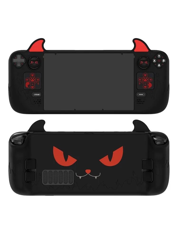 Чехол Demon для Steam Deck LCD & OLED, силиконовый