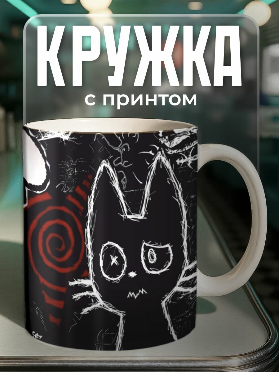 Кружка с принтом Готика