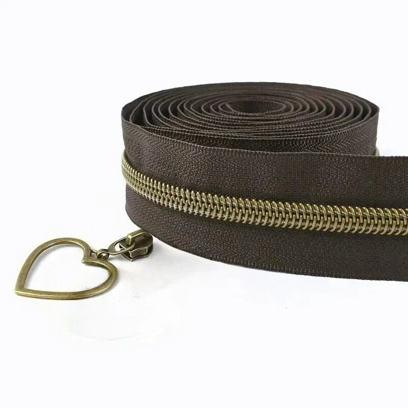Бронзовая молния Meetee 5# KY379ZT916-Bronze