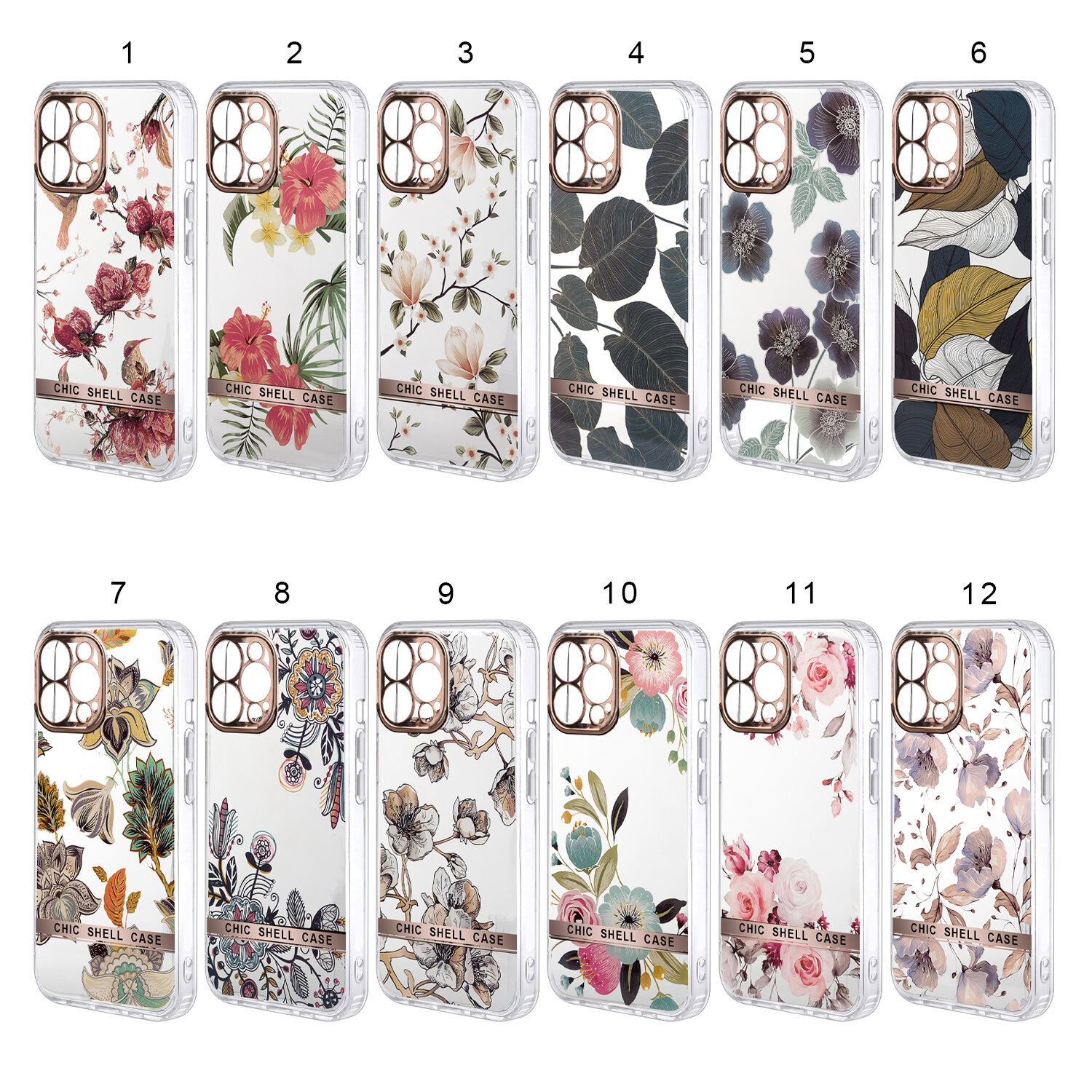 Чехол iPh 13 Pro Max Chic Shell Case