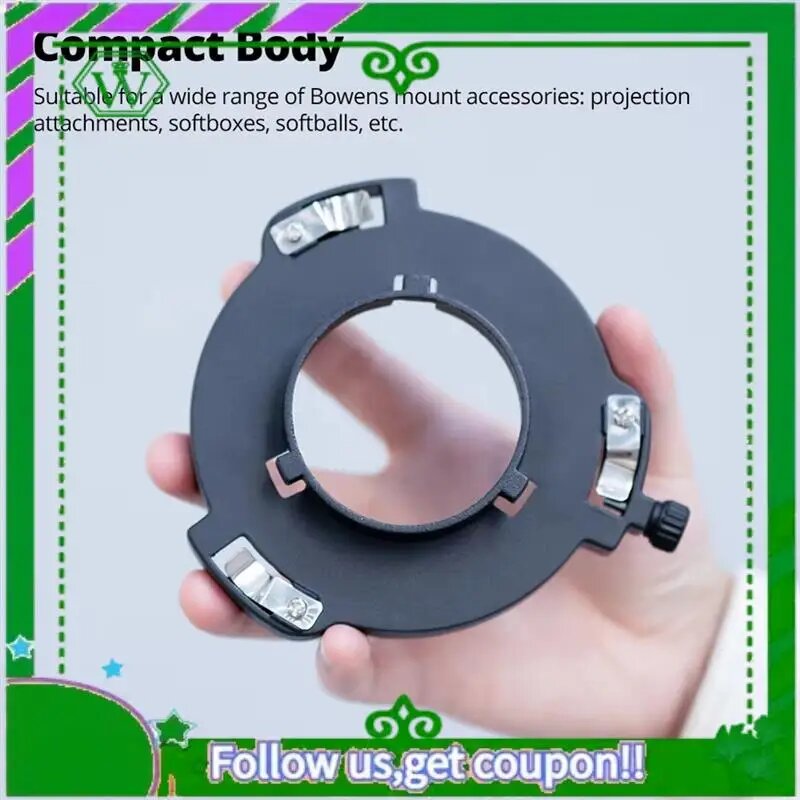 Набор адаптеров Mini To Bowens Mount для софтбокса YONGNUO YN150, IFOOTAGE 60/130, NANLITE Forza 60