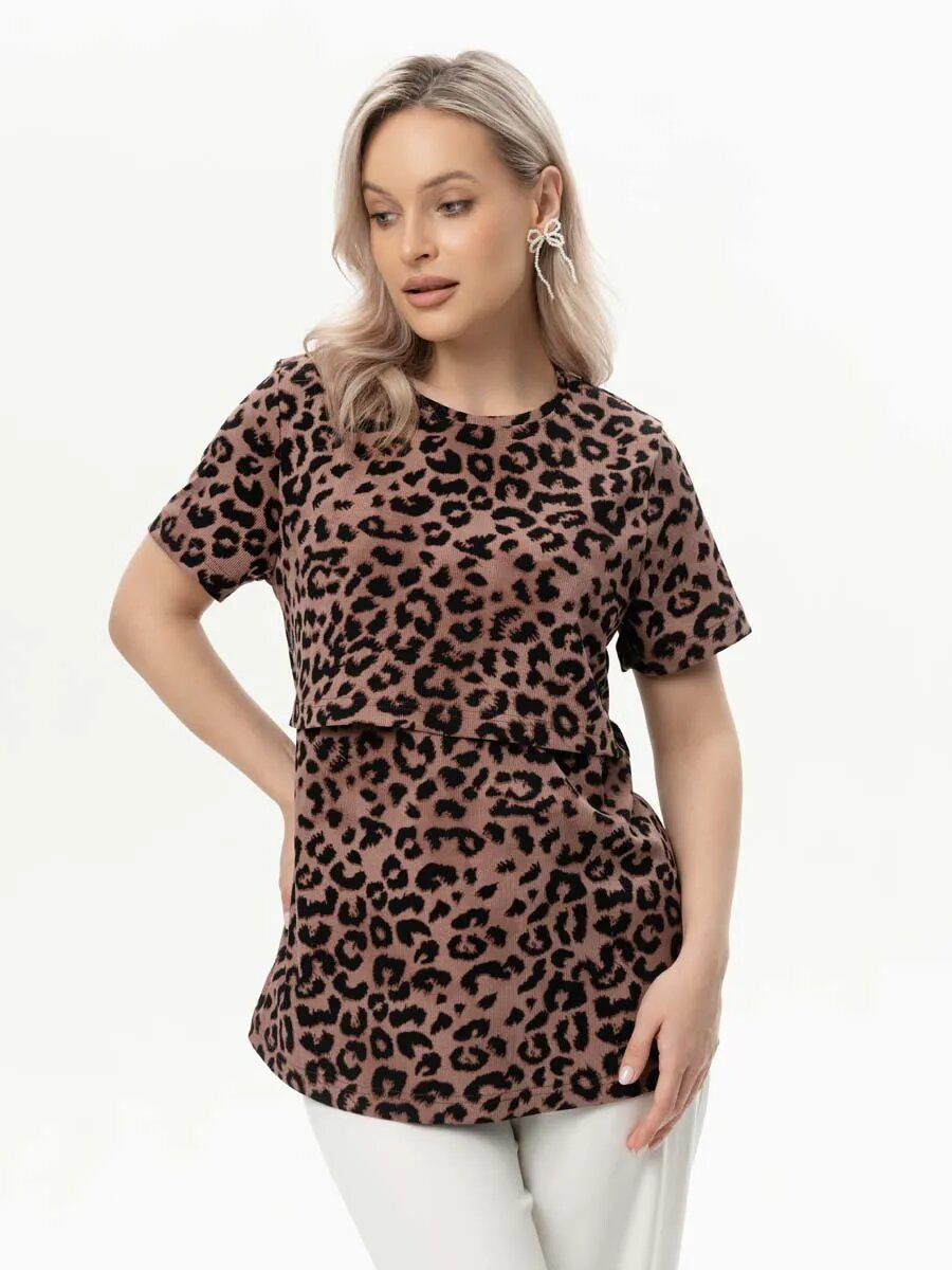 Футболка для кормящих мам