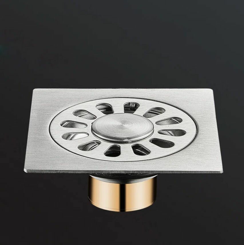 Трап прямой, слив MyPads для пола в душевую из нержавеющей стали, сливная крышка в ванную комнату