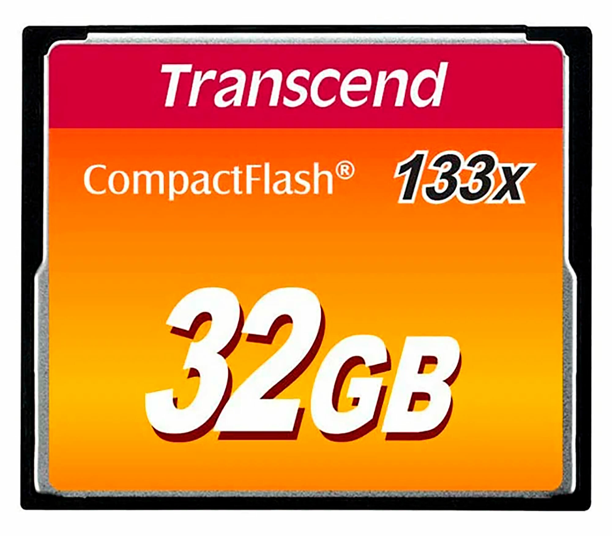 Карта памяти Transcend CompactFlash 32GB 133x Ultra Speed, 20/50 Mb/s