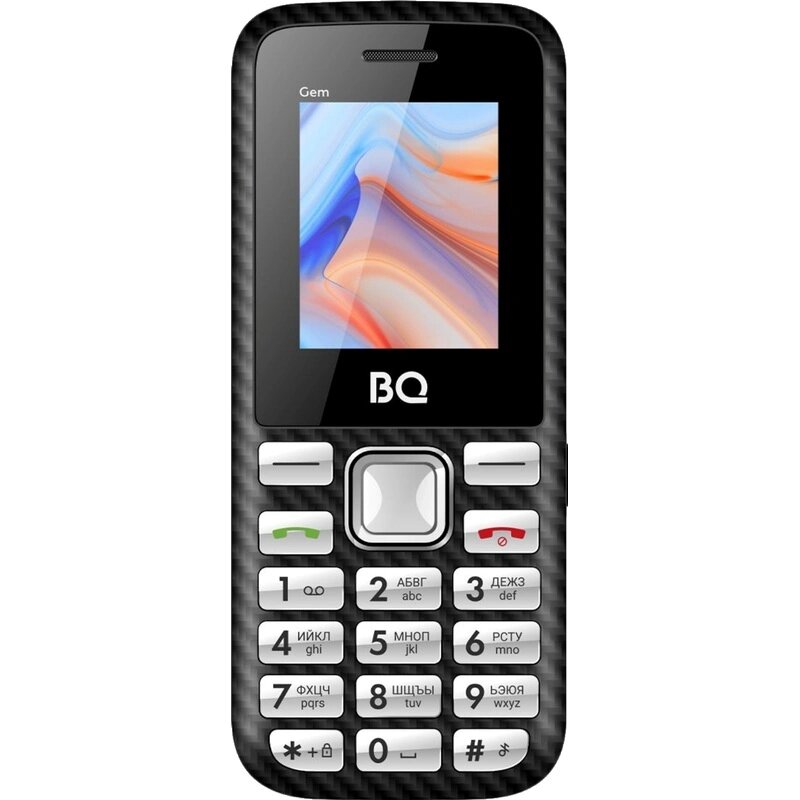 Мобильный телефон BQ 1860 Gem чёрный (86210918) Арт. 2448264