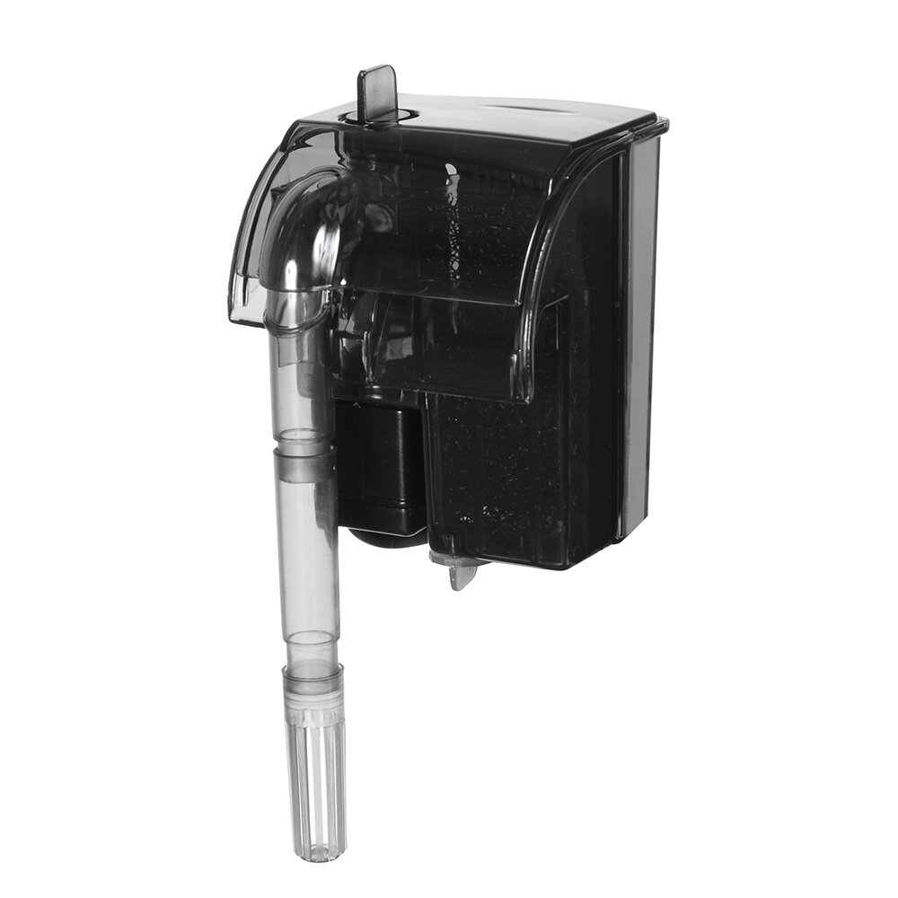Фильтр рюкзачный Atman HF-0100 для аквариумов до 20 л, 190 л/ч, 3W (черный корпус)