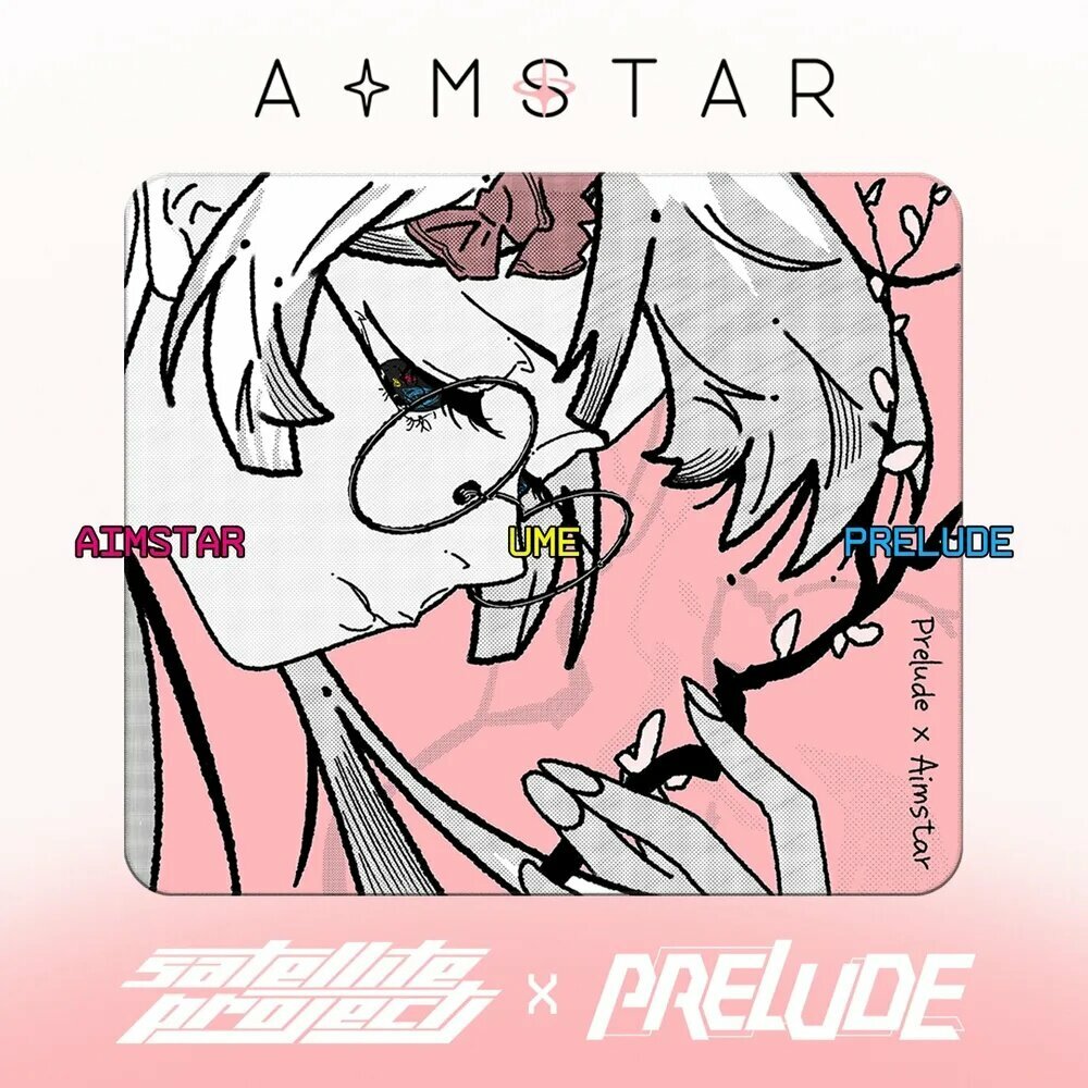 Aimstar Коврик для мышки, светло-розовый