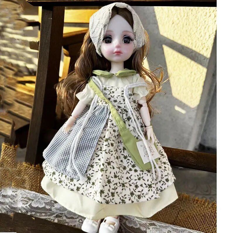 Коллекционная шарнирная кукла для девочки, 30см, BJD