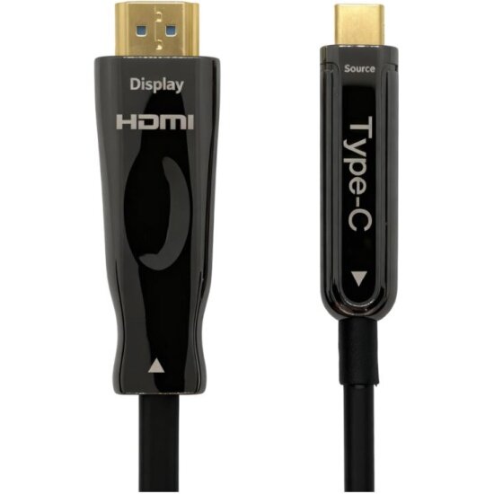 Активный оптический кабель Filum FL-AOC-USB-C-HDMI2.0-10M USB Type C 3.1 Gen2-HDMI 2.0, 10 Gbps, 4K