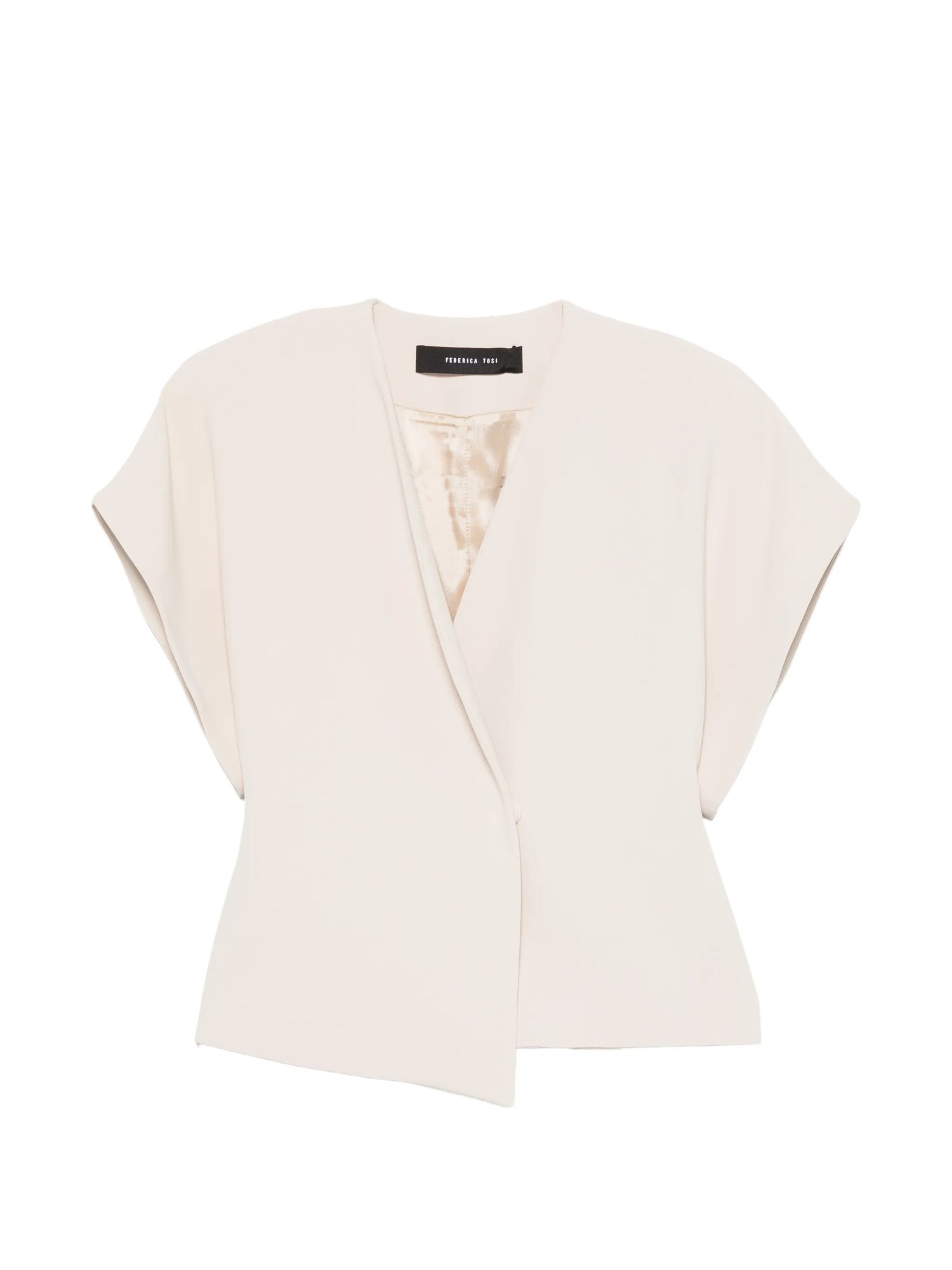 Пиджак Wrap-design asymmetric jacket