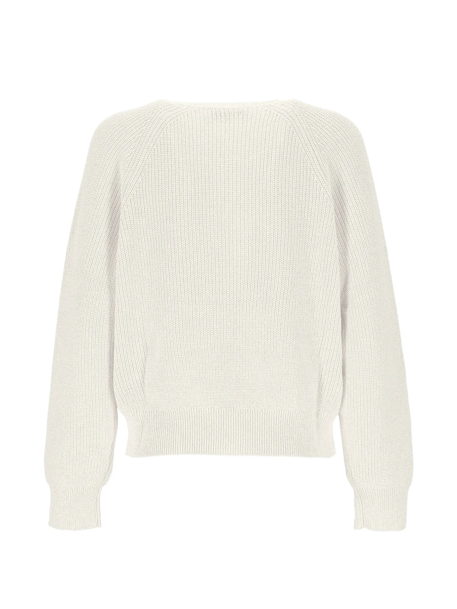 Свитер ECOALF Ribbed-knit raglan-sleeve sweater, размер 40 — фото 1