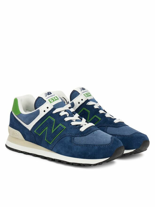 Кроссовки New Balance повседневные, размер RU 40.5 USm 8 СМ 26, синий — фото 1