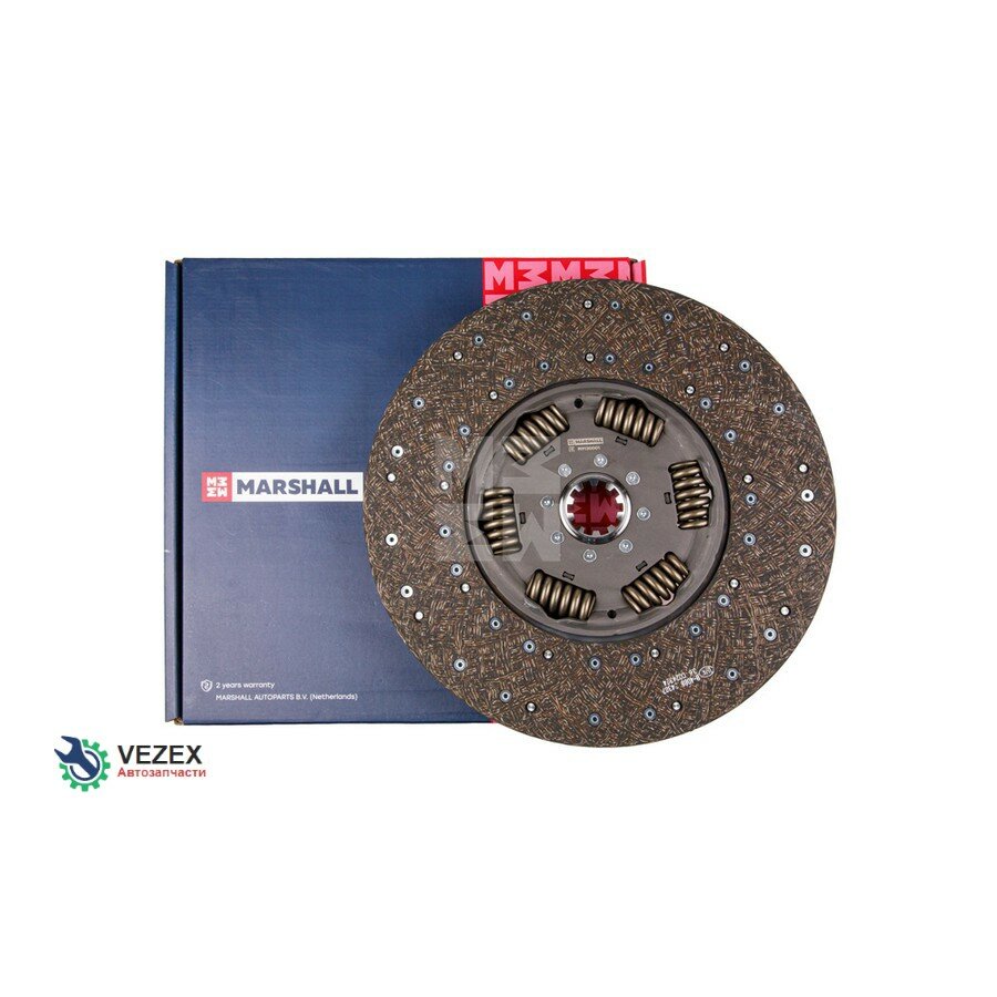 MARSHALL M9130001 диск сцепления! 430GTZ 2-10N\ KAMAZ 5321/6460/6520