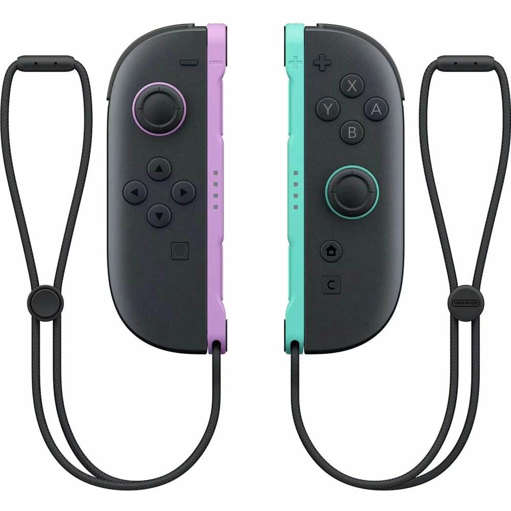 Два контроллера Joy-Con 2 Светло-фиолетовый/Светло-зеленый Фиолетовый