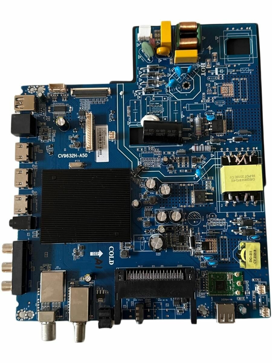 Плата основная (7. T9632HA50220.3XS), для ТВ Hi VHIX-43U169MSY