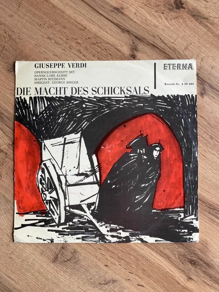 Виниловая пластинка Giuseppe Verdi Die Macht des Schicksals / Джузеппе Верди - Сила Судьбы LP