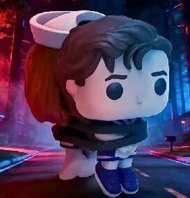 Коллекционная фигурка ОСД Стив и Робин Kinder Joy Stranger Things