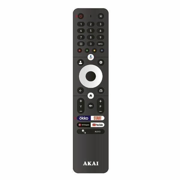 Пульт ДУ для ТВ, приставки ТВ, DVD-плеера AKAI CX-626 (Google series)
