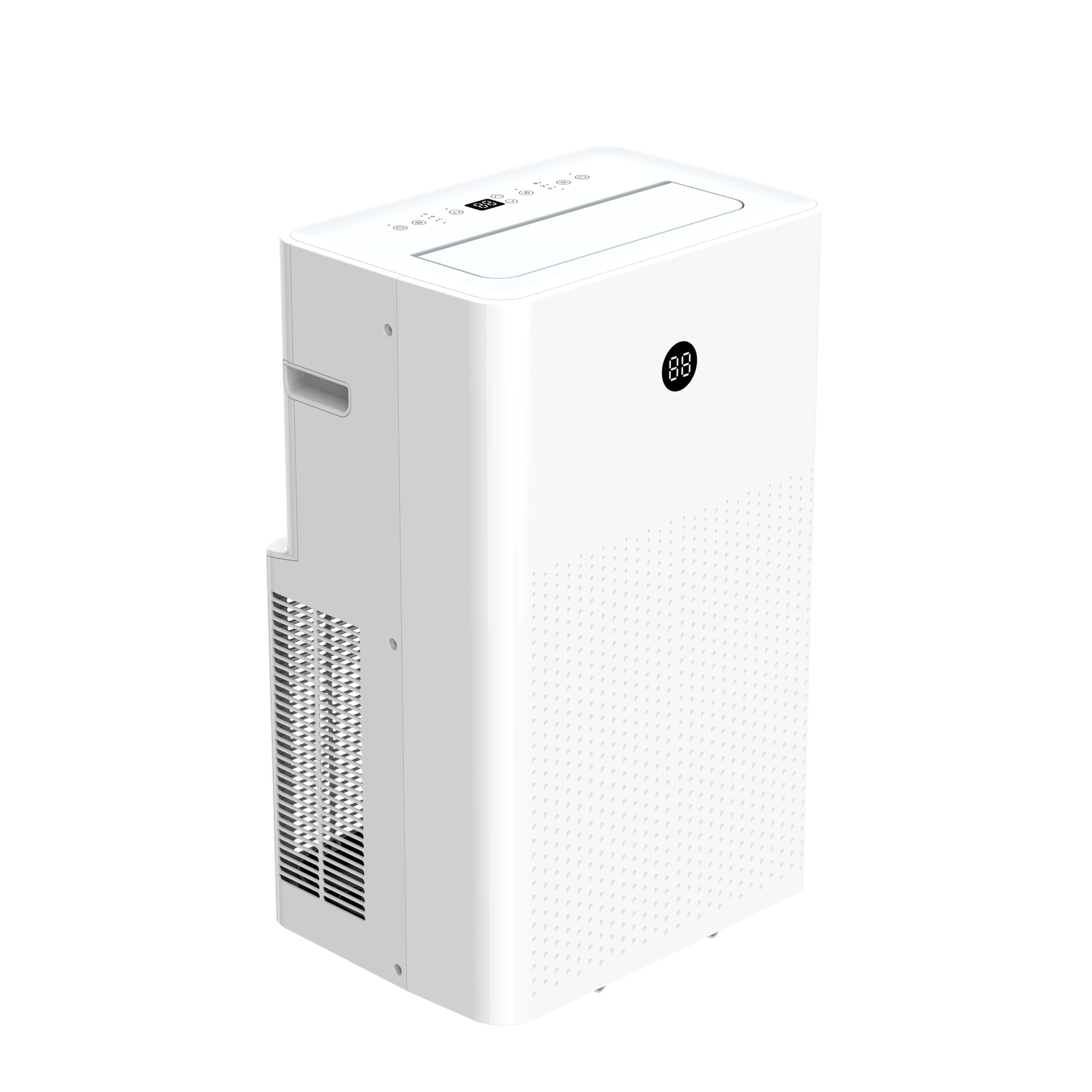 Мобильный кондиционер с встроенным WiFi Airwave AWP-12PHW до 35 кв м, пульт ДУ, Bluetooth, белый