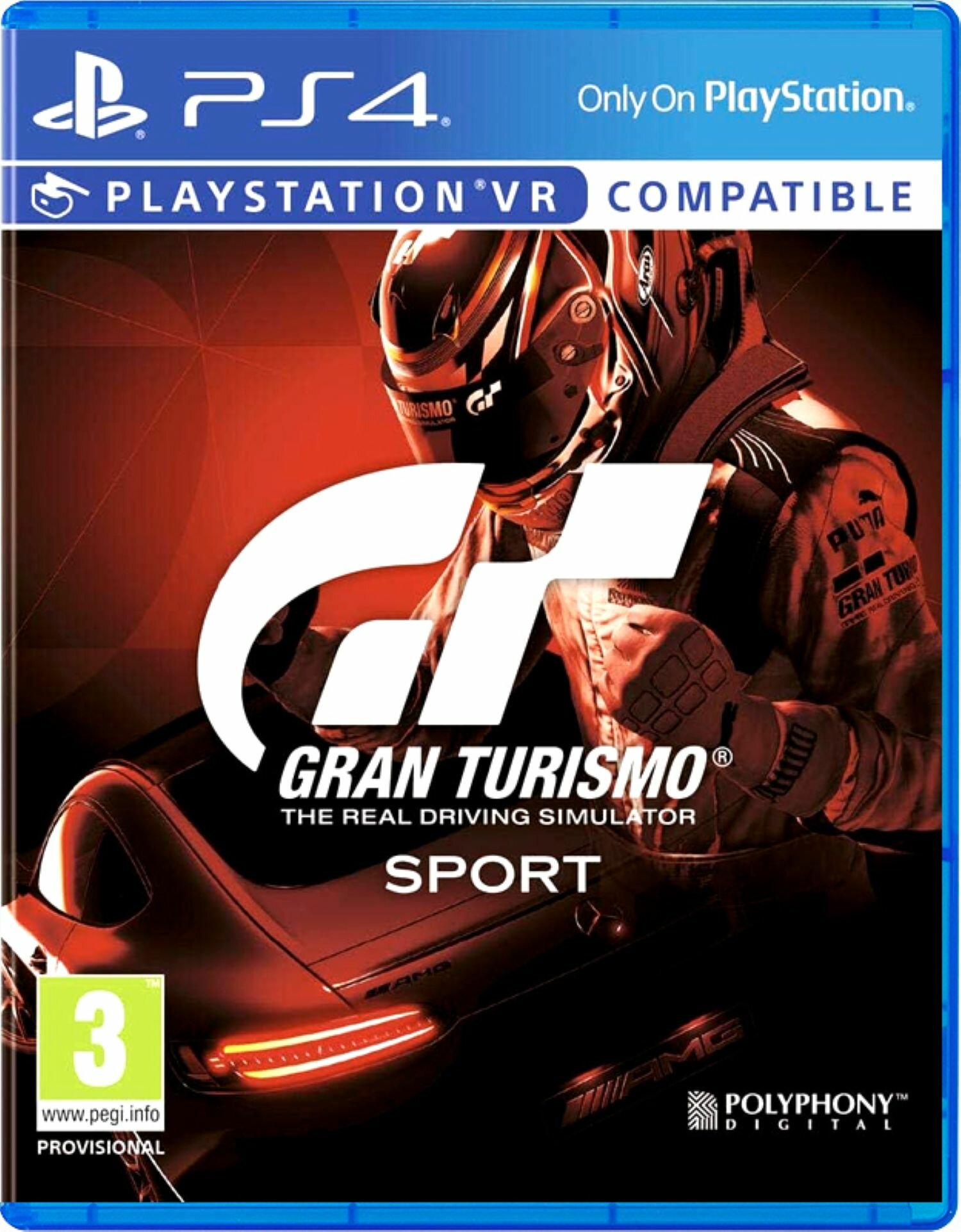 Gran Turismo Sport (с поддержкой PS VR) (русская версия) (PS4)