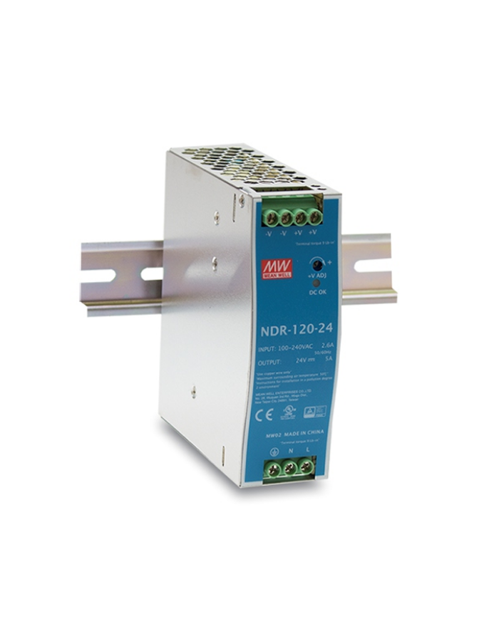 Сетевой преобразователь (источник питания) AC-DC Mean Well NDR-120-48