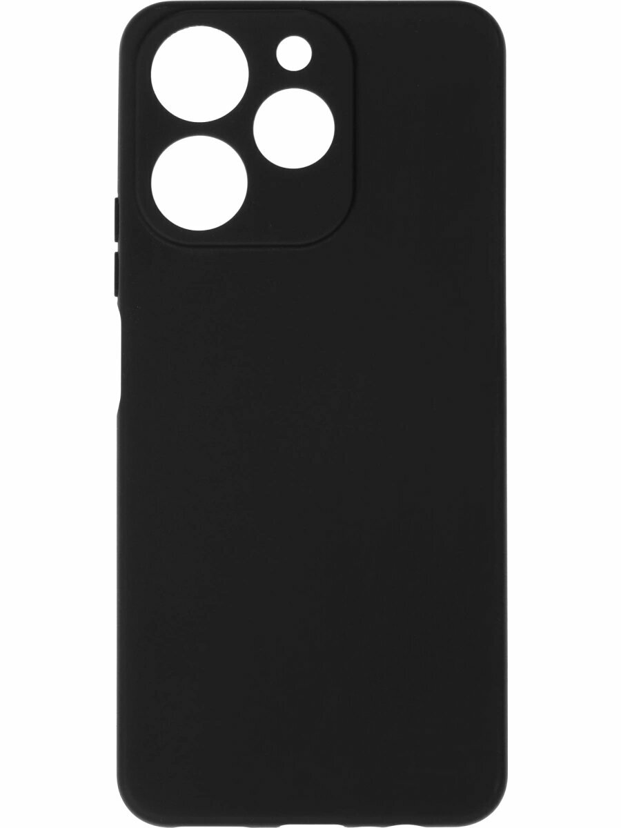 Чехол для Realme Note 70 черный (76055) BoraSCO Silicone Case