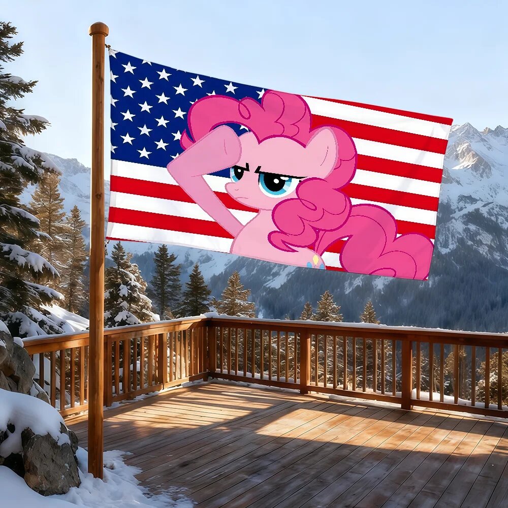 Флаг Hasbro My Little Pony QZ90x150CM, 6
