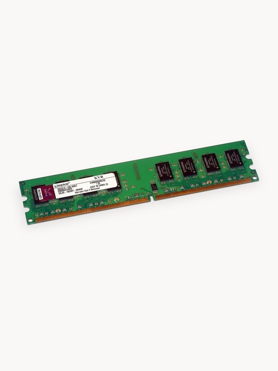 Оперативная память Kingston ValueRAM 2 ГБ DDR2 800 МГц DIMM CL6 KVR800D2N6/2G