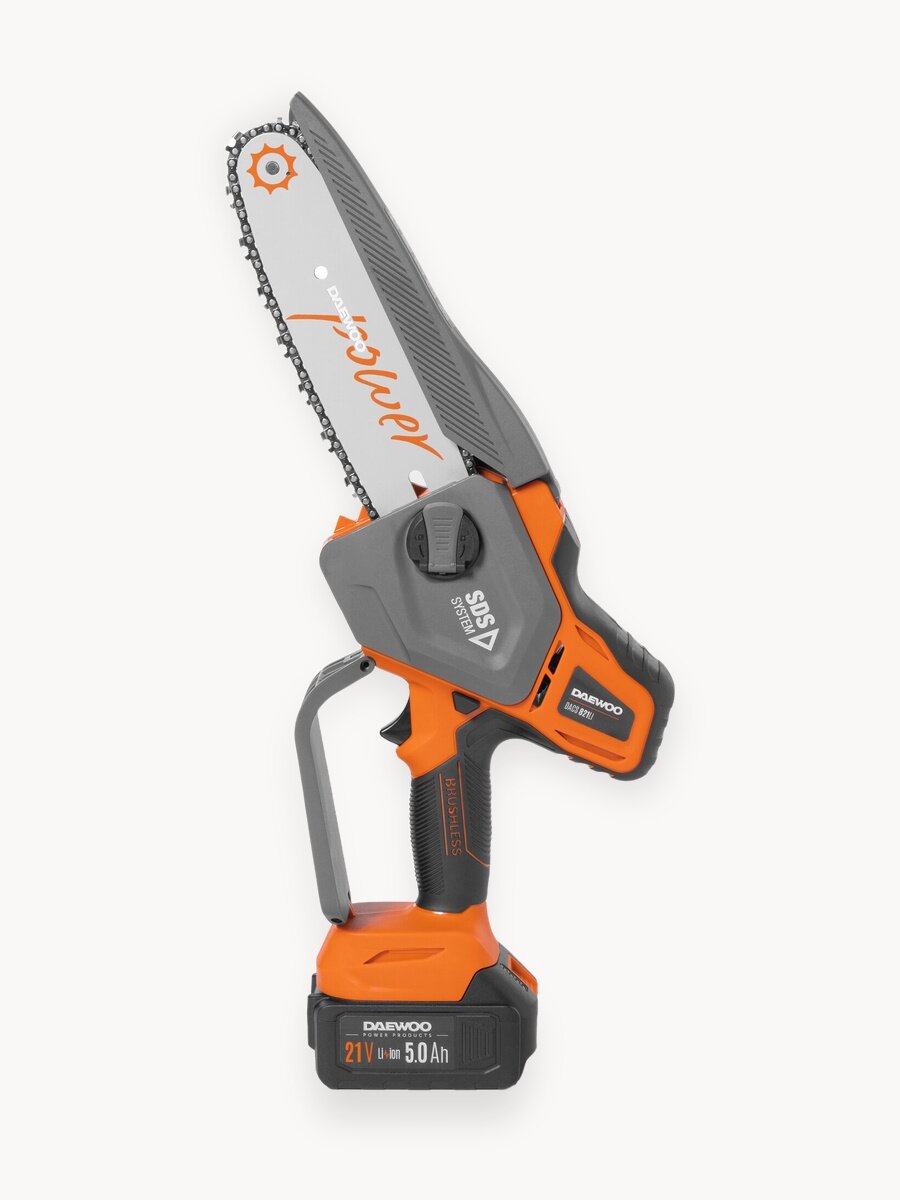 Аккумуляторный сучкорез DAEWOO DACS 821Li SET с АКБ 5 Ач и ЗУ