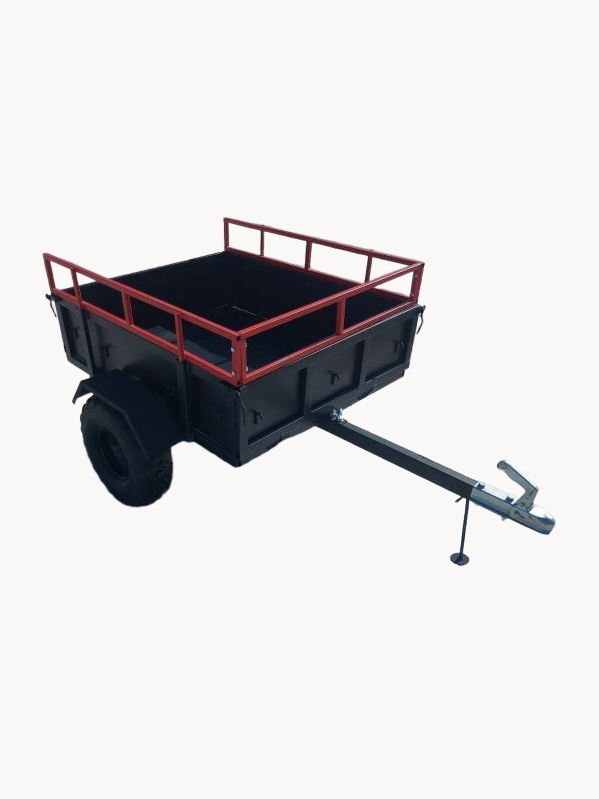 Прицеп-телега для квадроцикла самосвальная, колеса 19"-7/8