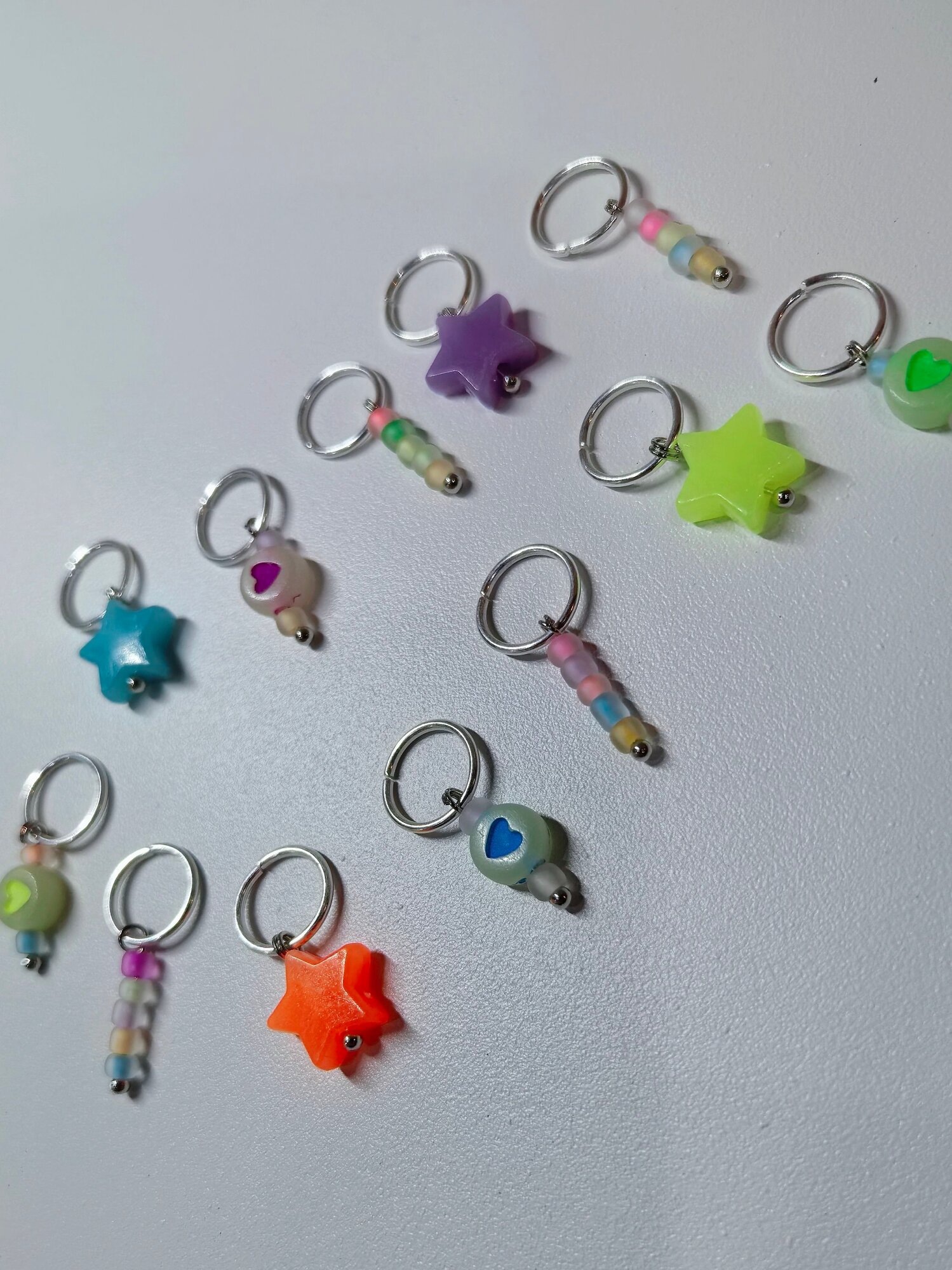 Светятся в темноте . Набор аксессуаров для волос