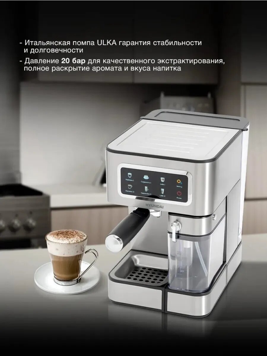 Рожковая кофеварка для насыщенного кофе