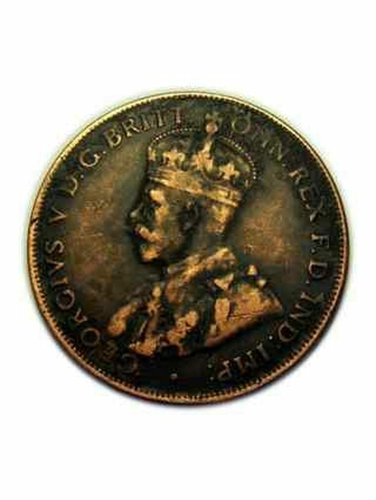 1 пени 1930 года ONE PENNY , сувенирная копия монеты, нумизматика, деньги для коллекции