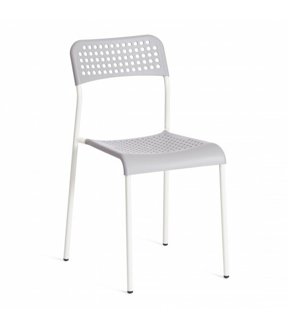TetChair Стул ADDE (mod. C-049), серый / белый