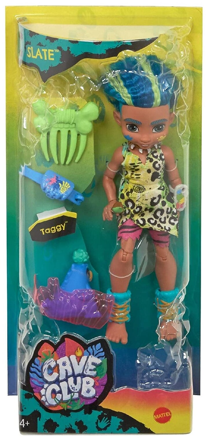 Кукла Cave Club с питомцем и аксессуарами GNL82 Слейт
