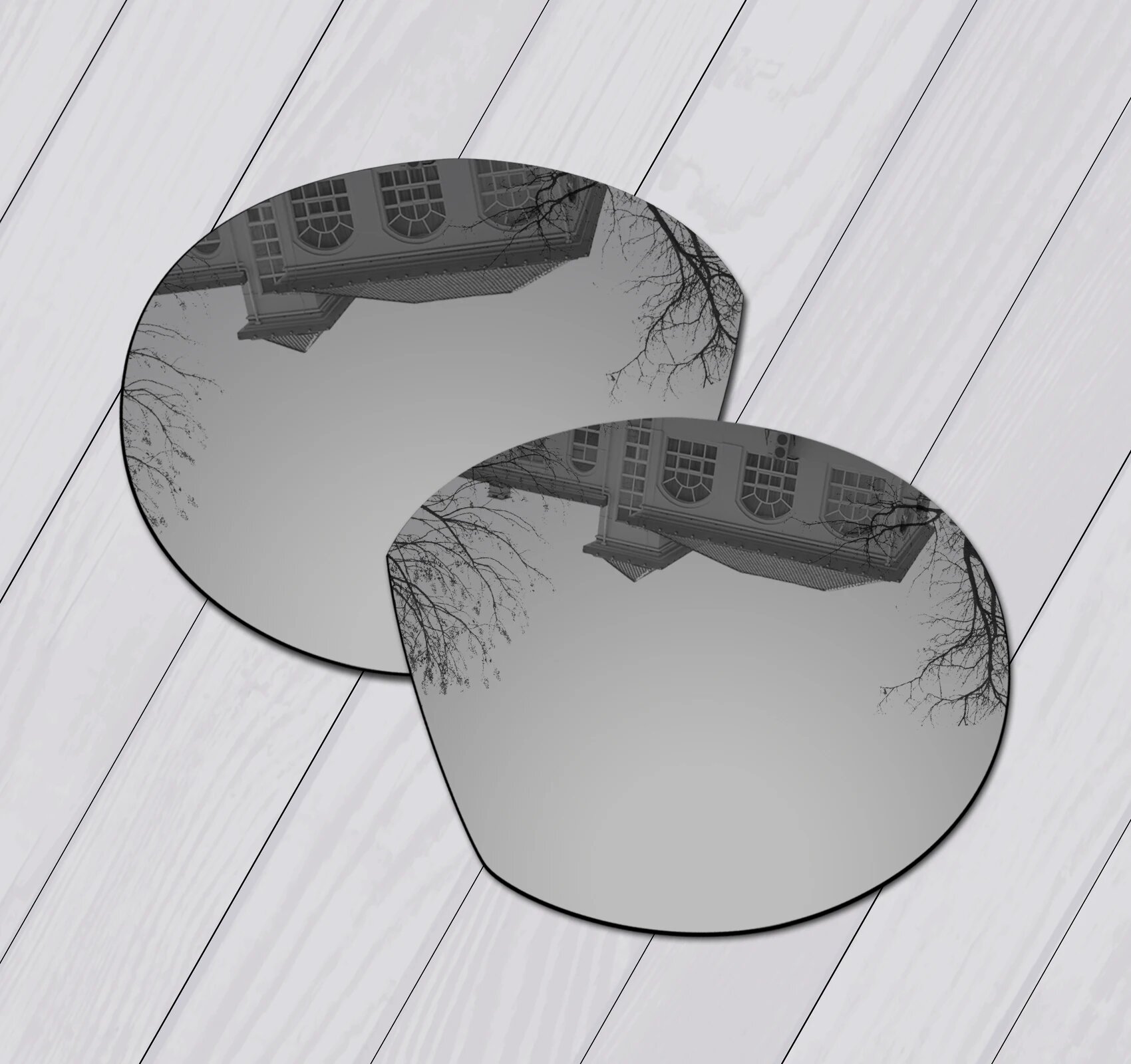 E.O.S Поляризованные линзы для Oakley Clifden OO9440 Metallic Silver