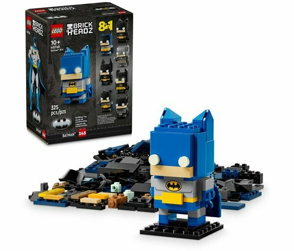 Конструктор LEGO BrickHeadz 40748 Фигурка Бэтмена 8 в 1 (Lego 40748)