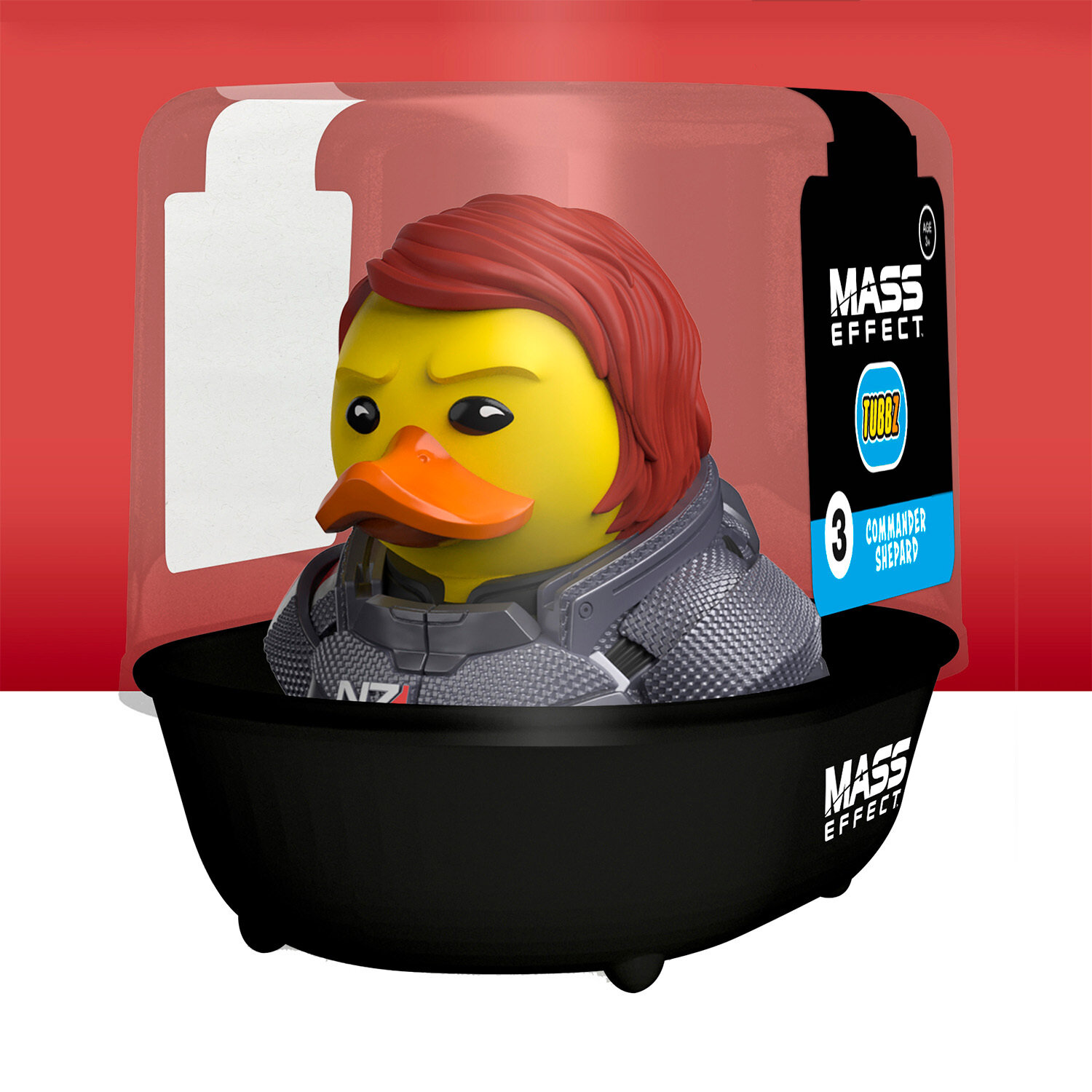 Фигурка-утка Tubbz Mass Effect Commander Shepard Female (Капитан Шепард)