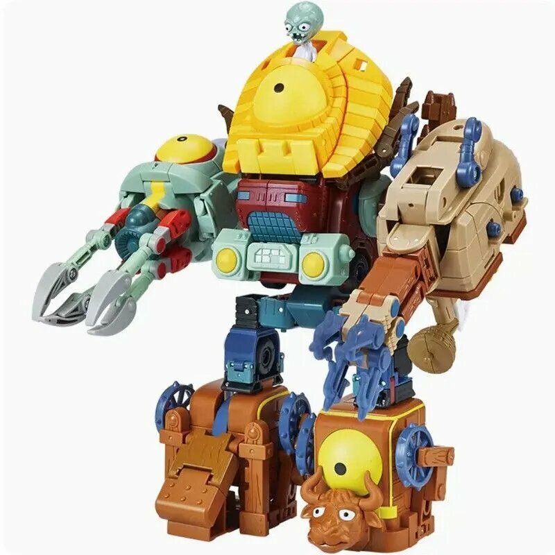 Робот трансформер Зомби против растений 5 в 1 , растения против зомби игрушки, Деформация игрушки Plants vs Zombies