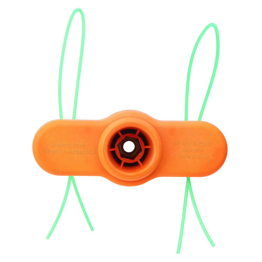 Нейлоновая триммерная головка, кусторез для травы, детали газонокосилки с 2 линиями, аксессуар для триммера