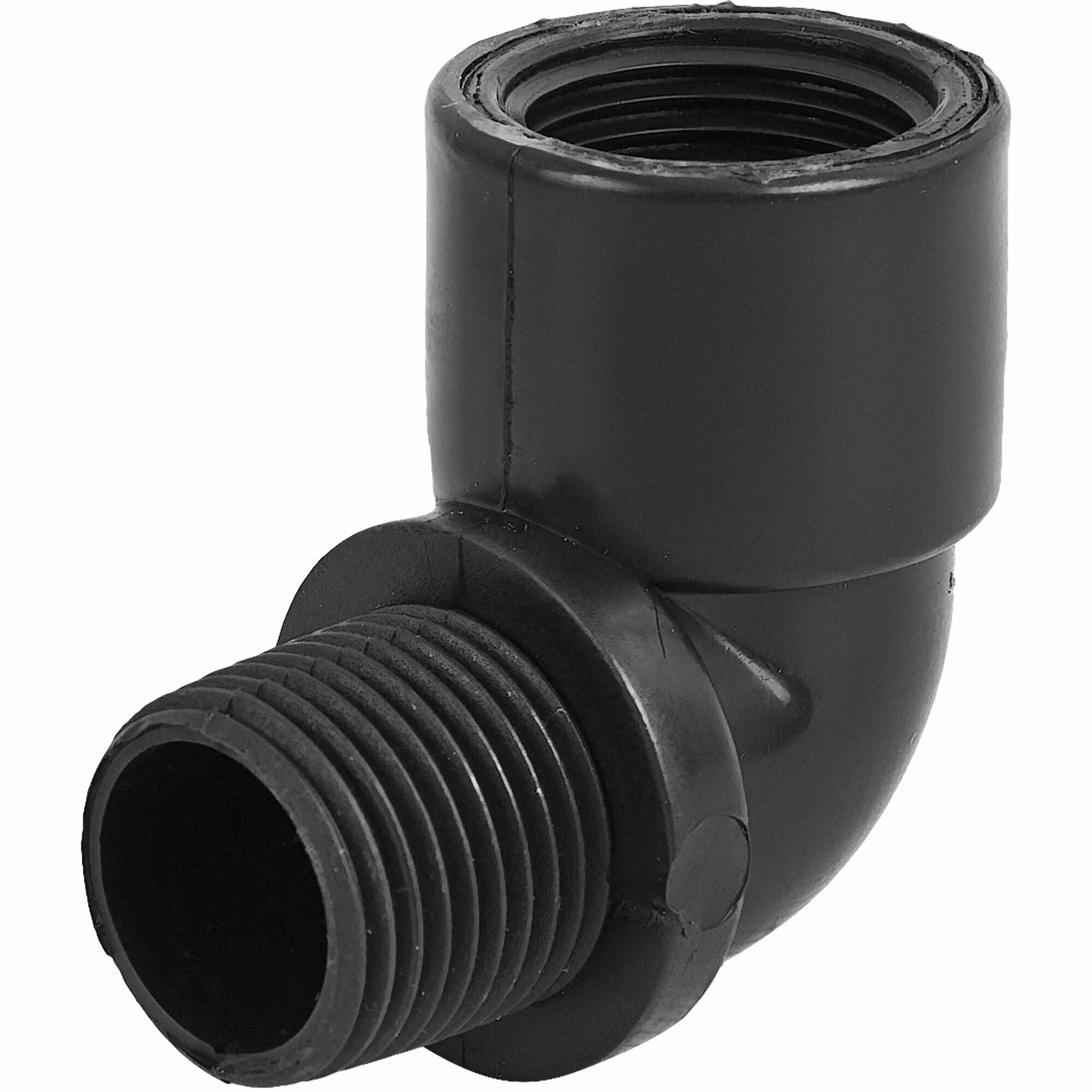 BOUTTE Пластиковый уголок 1/2" наружная-внутренняя резьба для водопроводных труб