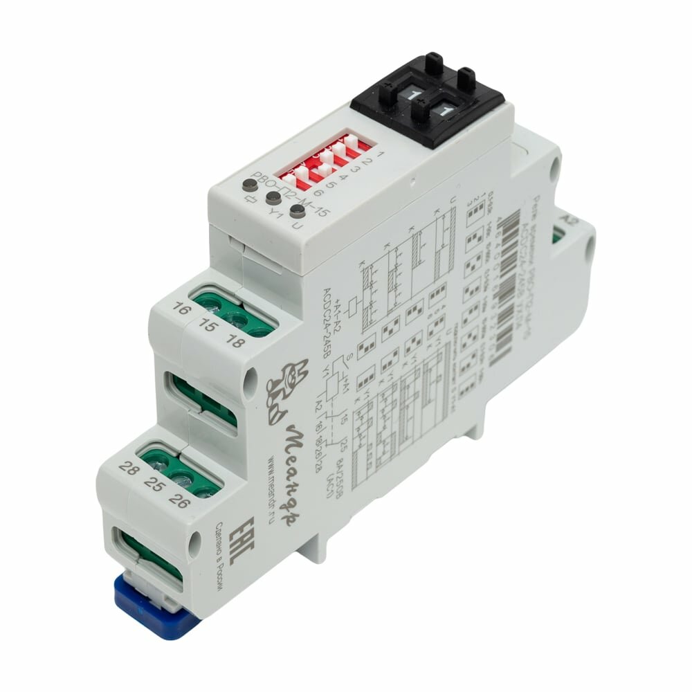 Реле времени Меандр РВО-П2-М-15