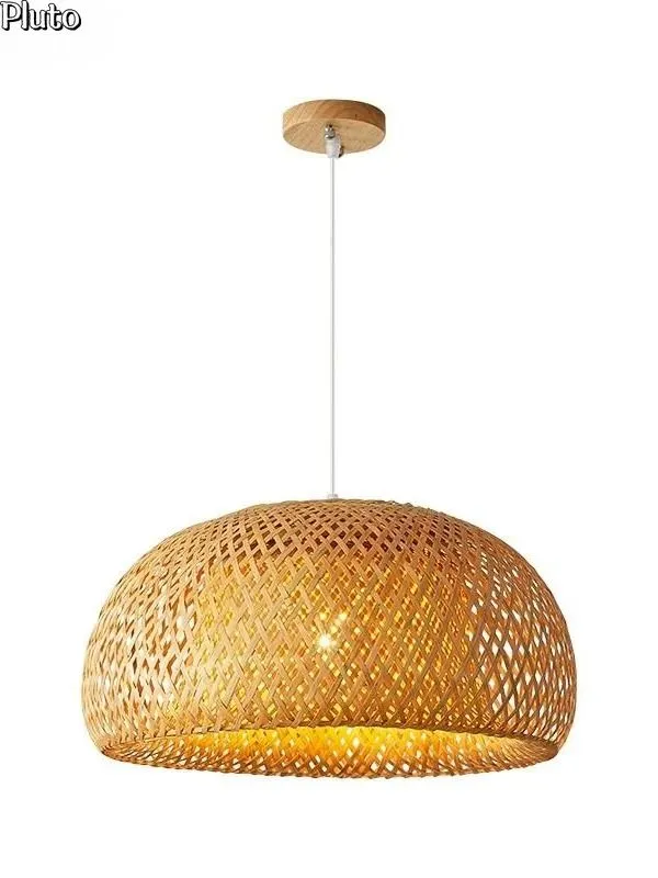 Люстра подвесная Бамбуковая лампа, E27