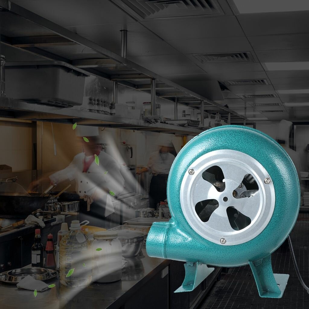 Вентилятор для барбекю с регулируемой скоростью вращения наружного воздуха, центробежный