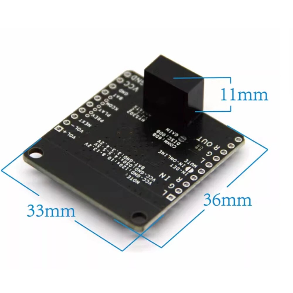 Модуль Bluetooth HZWDONE QCC5125, 12V, DC