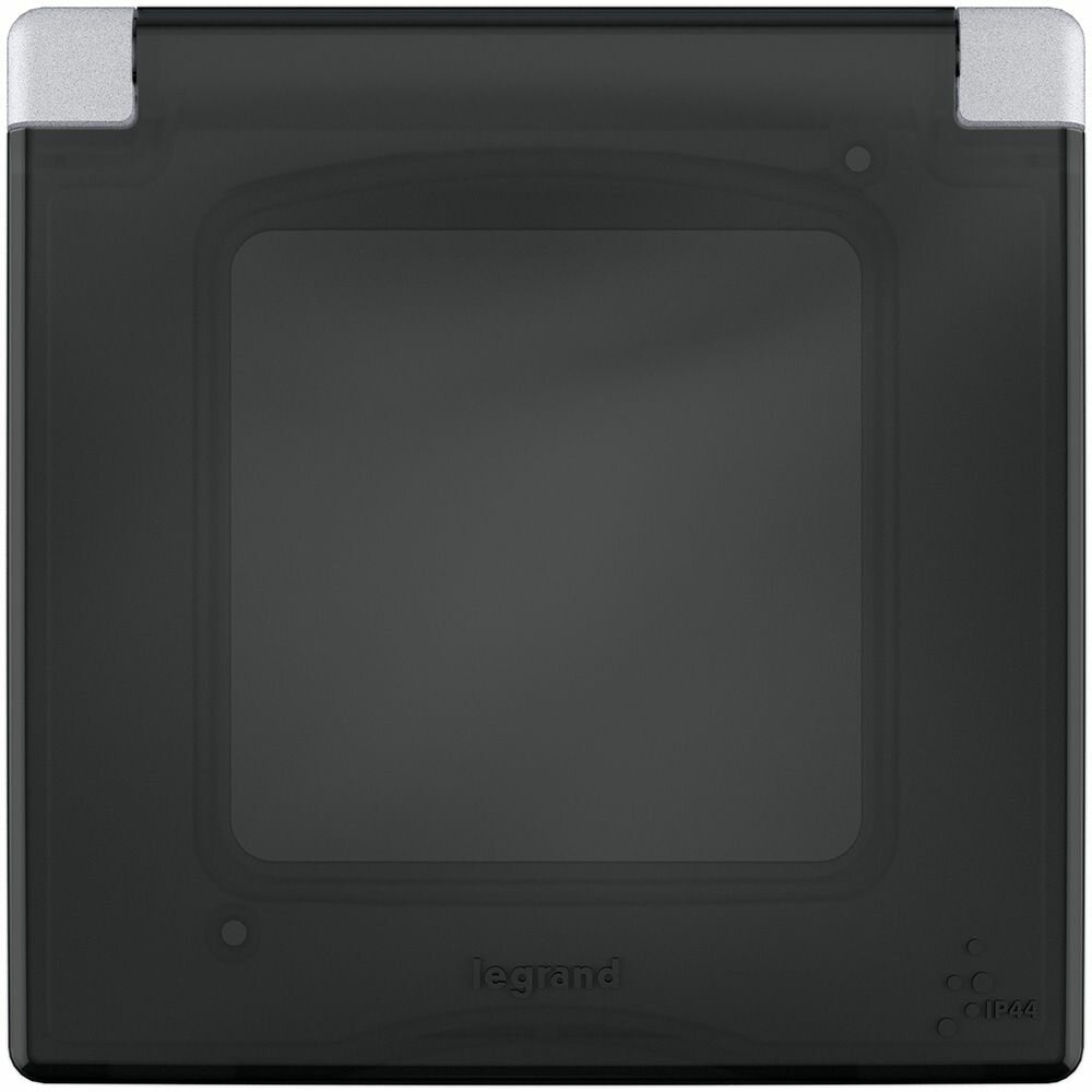 Legrand INSPIRIA Алюминий Рамка с защитной крышкой IP 44, 673922