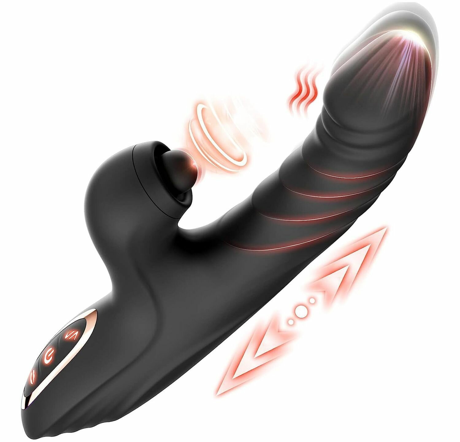 Страпон безремневой двойной с вибрацией для анального секса INTIMOLOGY фаллоимитатор вибратор для мужчин и женщин с пультом, дилдо вагинальный, интимная игрушка для взрослых 18+