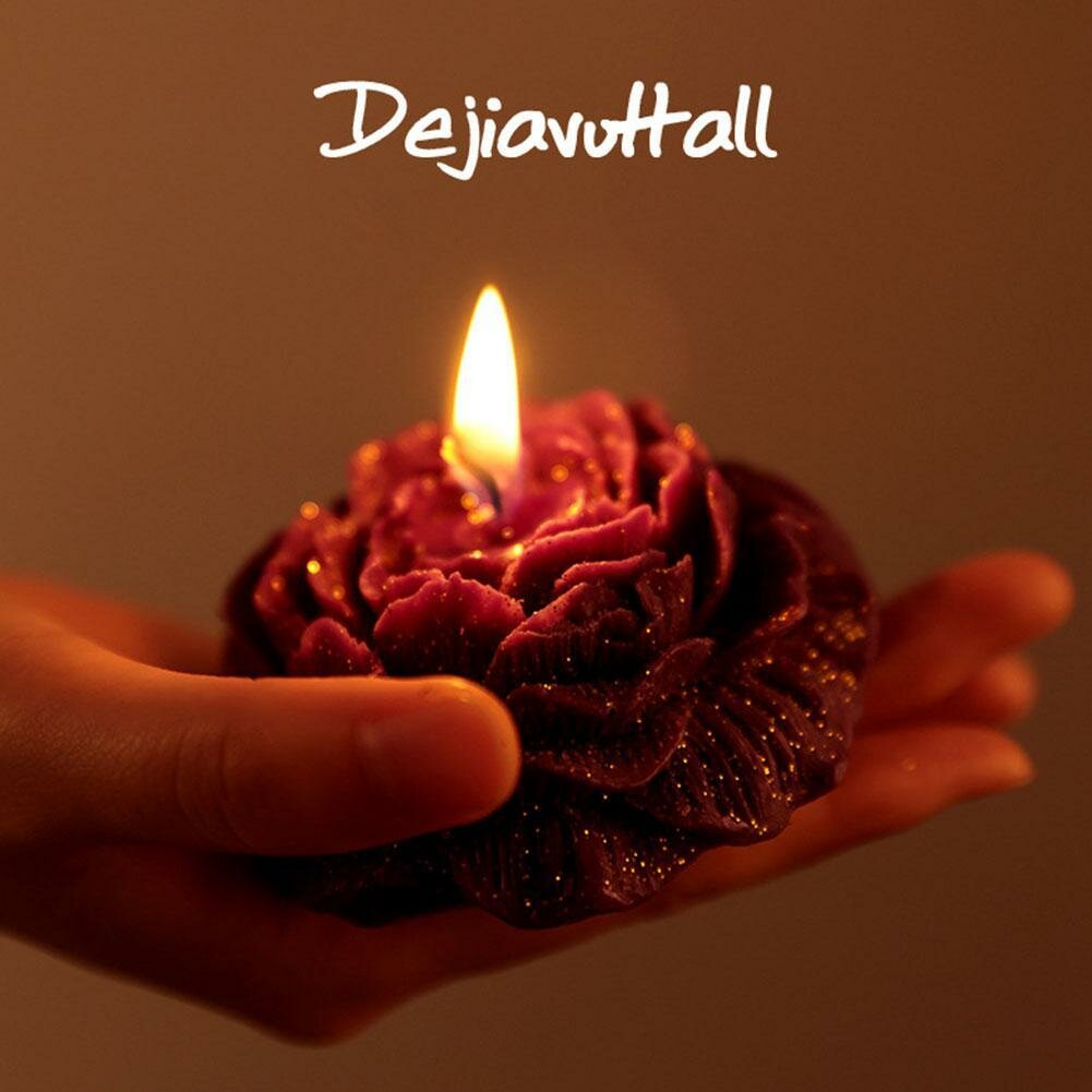 Сексуальные свечи с низкотемпературным позолоченным ароматом пиона и розы